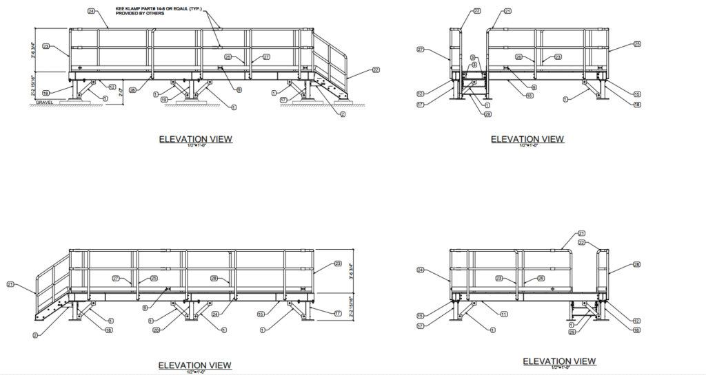 Steel Fabrication Drawings - Albuleng